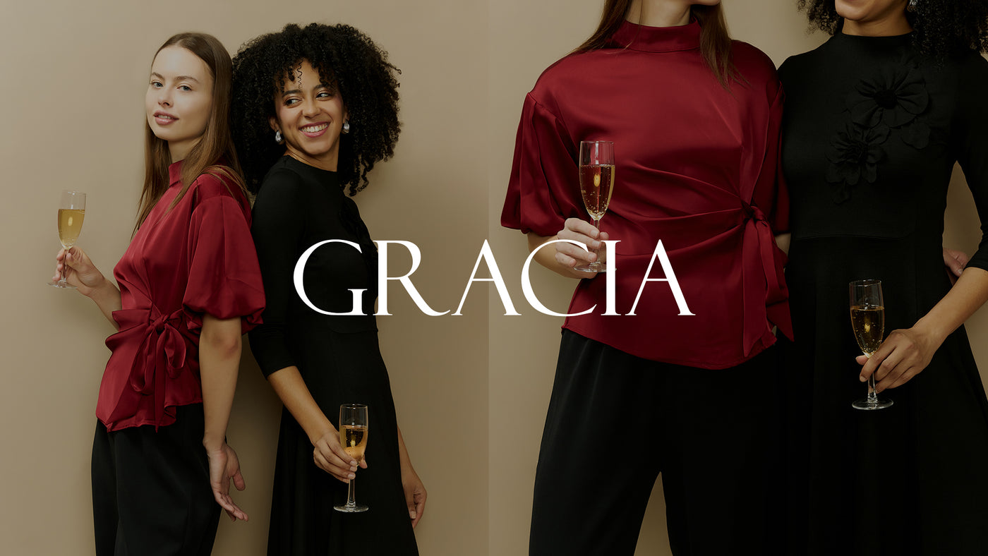 Gracia Fashion: Unique Women's Tops, Dresses, and More.